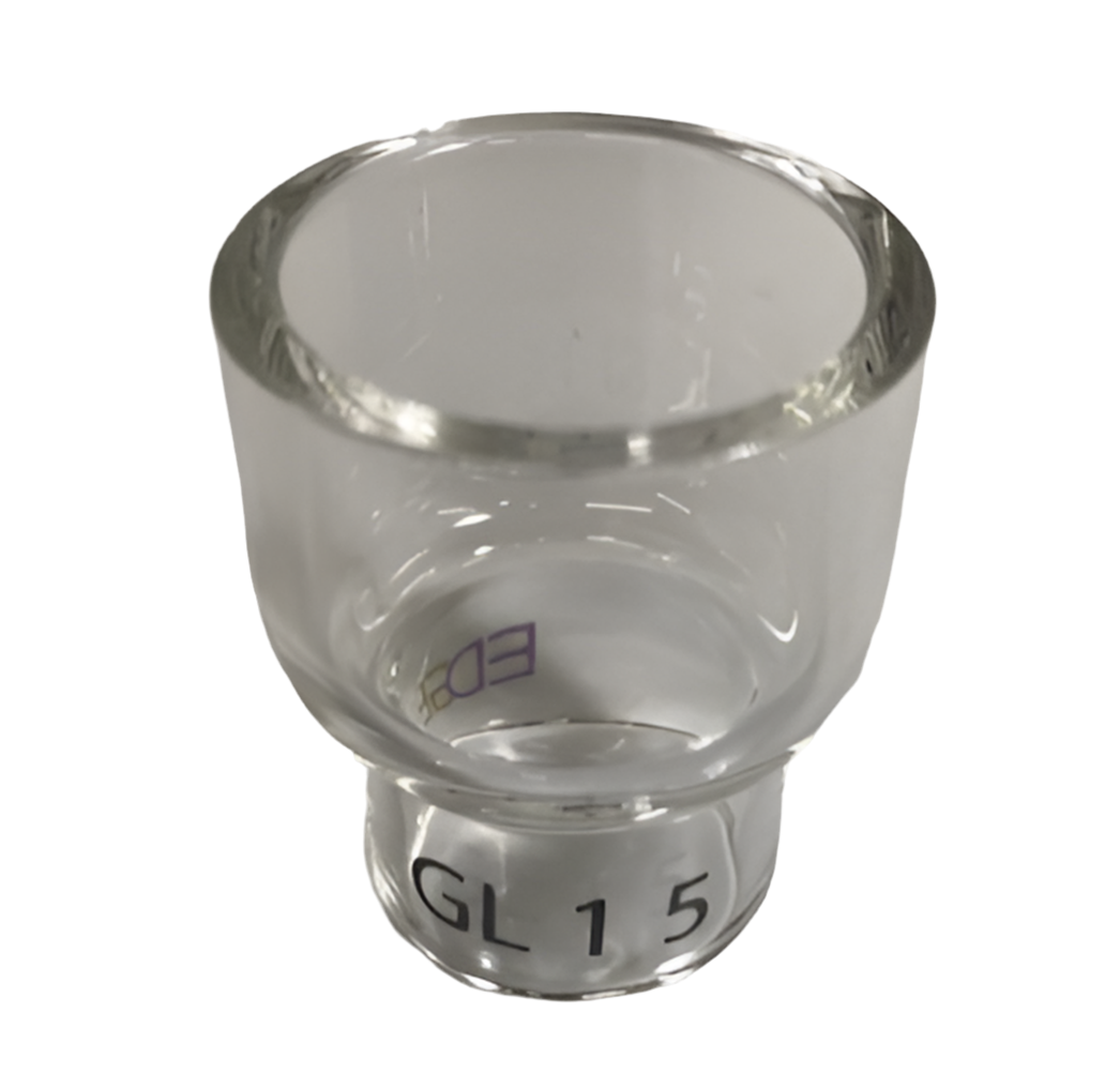 EDGE GL920-P15 Glass Pyrex Gas Cup TIG 20 23.5mm x 35mm use with 920-1