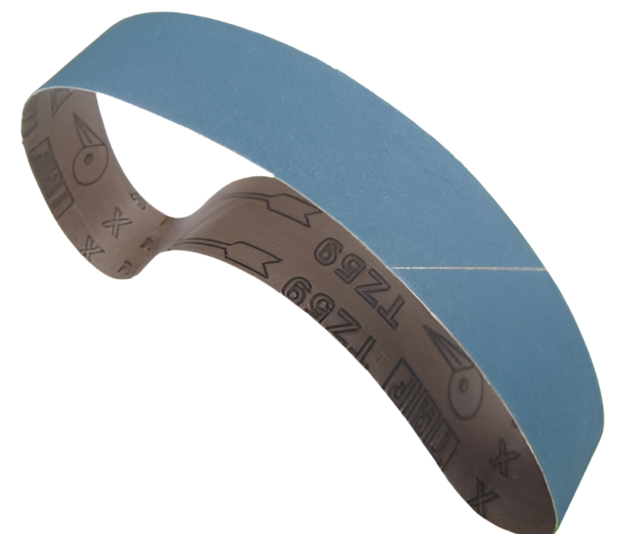 CIBO Linishing Belt 533 x 25mm Wide Grit P80 Blue [9160]