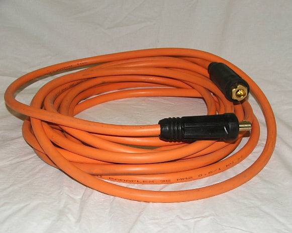 Welding Cable Extension x 15 Mtr x 50mm sq. c/w Dinse Type Std Male/Fe